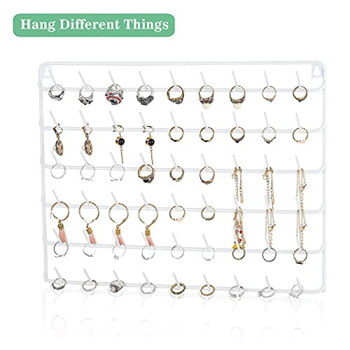 HAITARL 4 Set of 54-Spool Sewing Thread Holder, Wall-Mounted Metal Rack ...