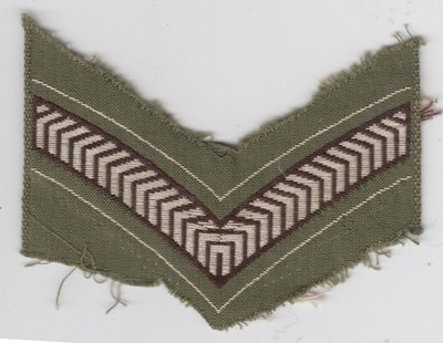 Australian Lance Corporal Rank Stripes Chevrons BeVo Weave Insignia ...