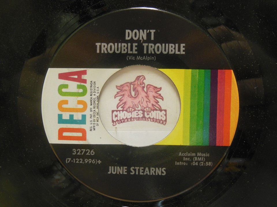 June Stearns – Tyin' Strings / Don't Trouble Trouble, 45 RPM EX (OE) | eBay