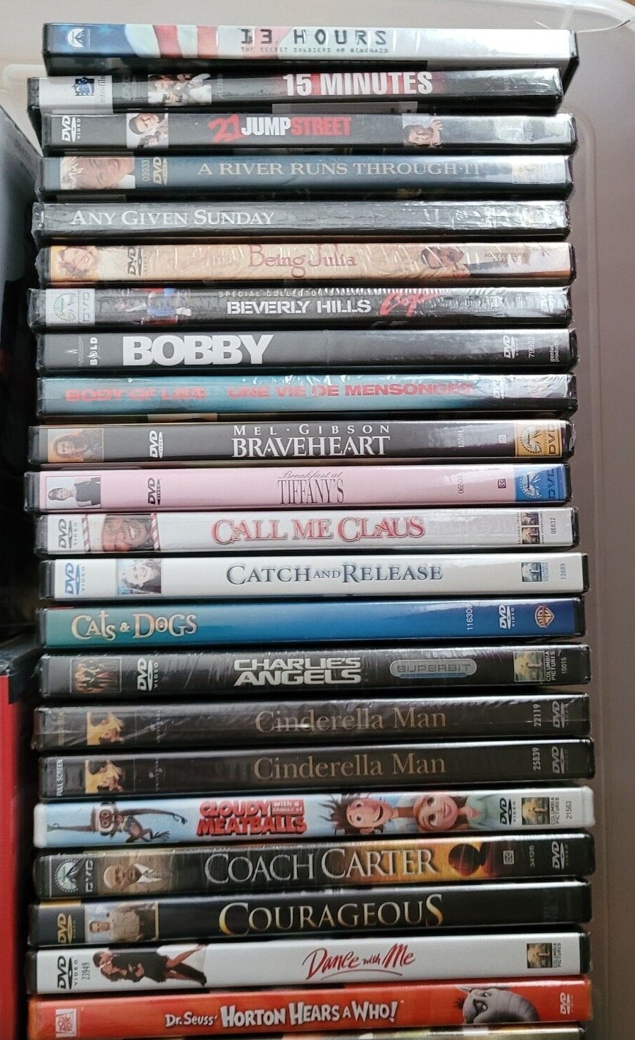 NEW DVDs Movies Lot Sale $2.50 each! Pick your Movie(#3) - NEW/SEALED ...
