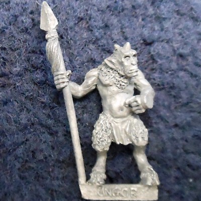 1997 Chaos Ungor with Spear 9 Citadel Beastman Warrior Warhammer ...
