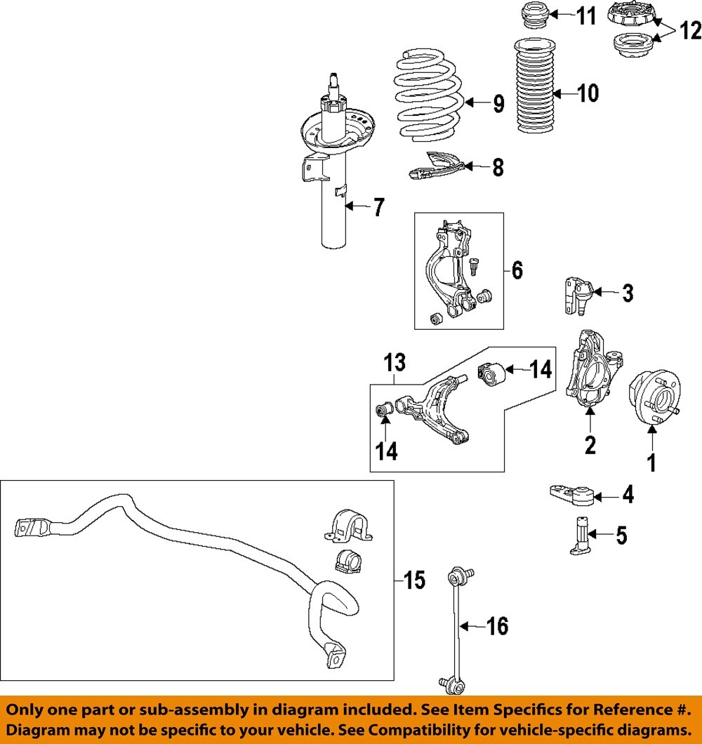 GM OEM Front Suspension-Lower Ball Joint 13230777 | eBay