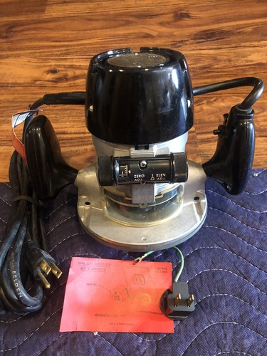 Vintage Sears Craftsman 315.25070 Heavy Duty 1HP Power Router with Case ...