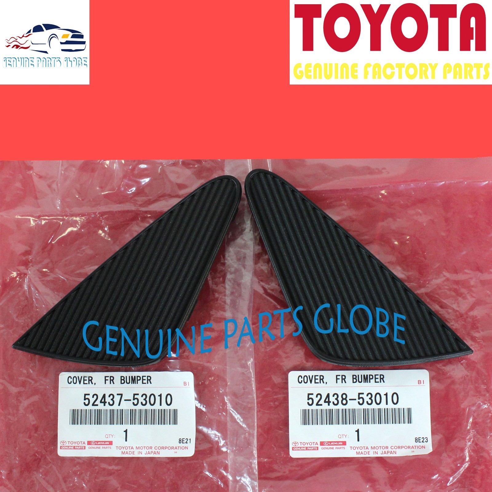 GENUINE OEM LEXUS 06-08 IS250 IS350 LEFT & RIGHT FRONT BUMPER GUARD ...