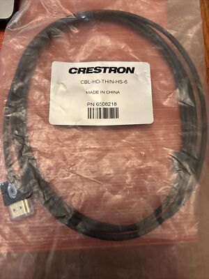 Crestron HDMI ultra thin low head profile cable, CBL-HD-THIN-HS-6 ...