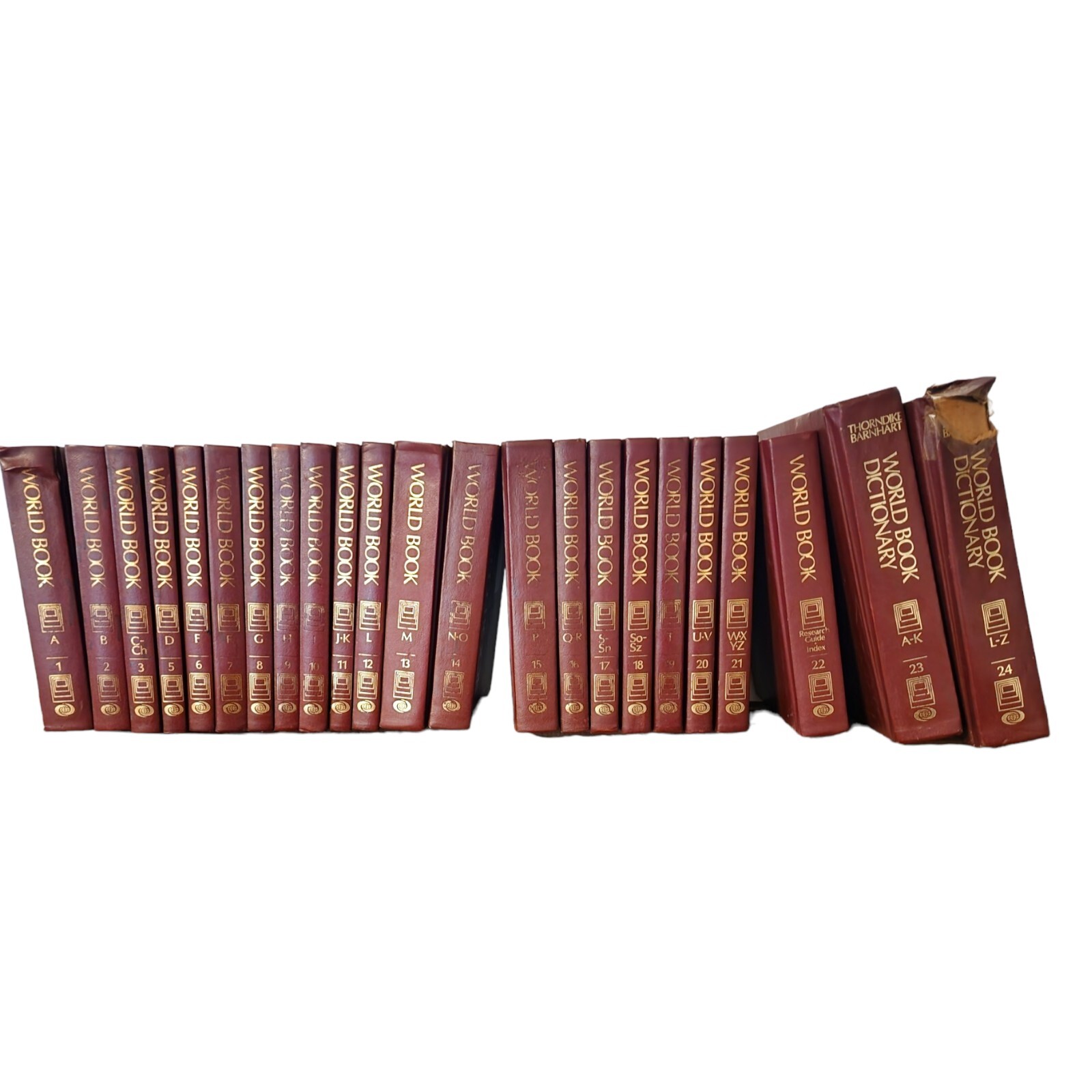 The World Book Encyclopedia: 24 Volume Set - Volumes A-Z / Index ...