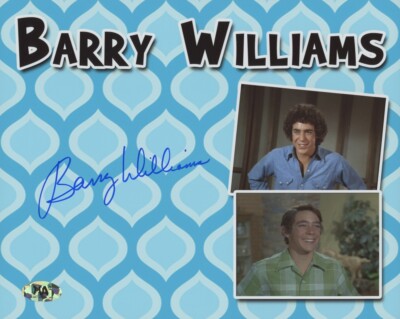 BARRY WILLIAMS SIGNED "GREG BRADY" BRADY BUNCH TV SHOW 8x10 PROMO PHOTO ...