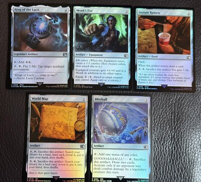 Mtg FIN Final Fantasy — Lot 5 Artifact —NM FOIL | eBay