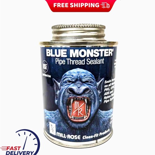 Blue Monster PTFE Pipe Thread Sealant, Extra Lubrication for Metal, 4 ...