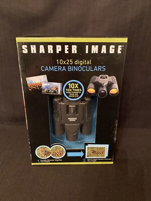 The Sharper Image 10X25 Digital Camera Binoculars | eBay