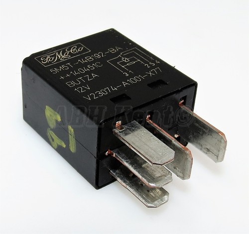 99-Ford (2004-2016) 5-Pin Black Relay 5M5T-14B192-BA FoMoCo V23074 ...