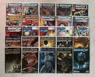 Robocop Comic Lot - 5 Full Sets - Robocop Vs Terminator, Wild Child ...