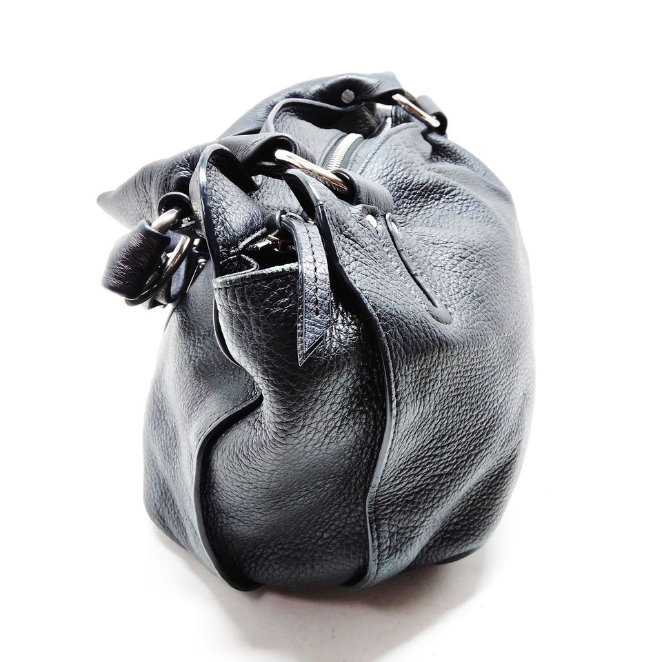 CELINE Hand Bag Black Leather 3969278 | eBay