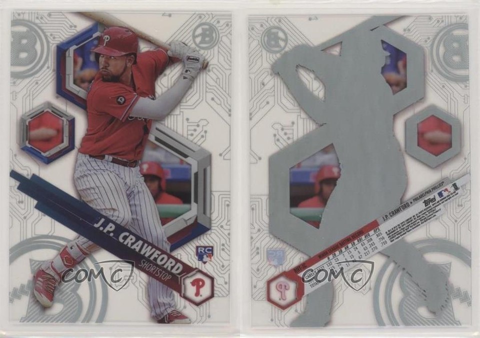 2018 Bowman High Tek Pattern 5 Circuit Board JP Crawford #RHT-JC Rookie ...