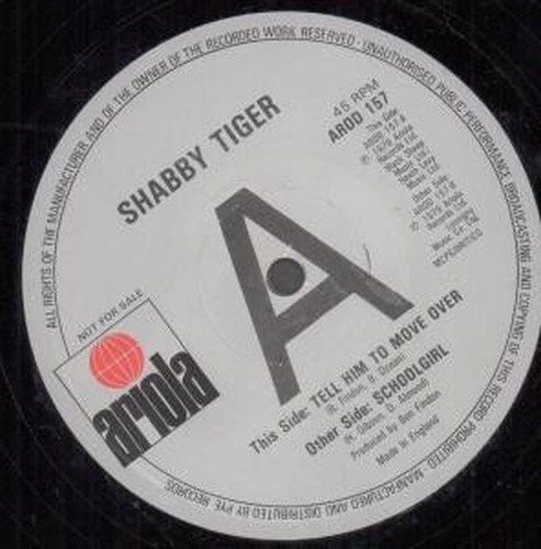 Shabby Tiger Tell Him To Move Over 12" vinyl UK Ariola 1979 b/w ...