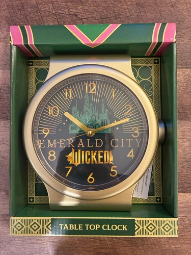 Wicked Emerald City Table Top Clock (Brand New) | eBay