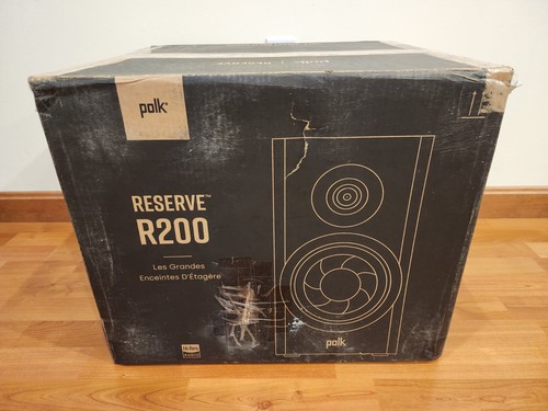 Polk Reserve R200 Premium Bookshelf Speakers (Black) | eBay