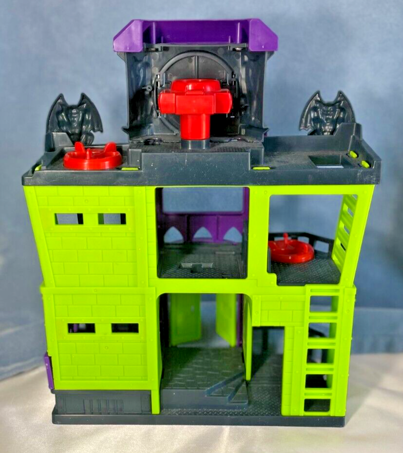 Batman Arkham Asylum Jail Playset DC Mattel Super Friends Imaginext ...