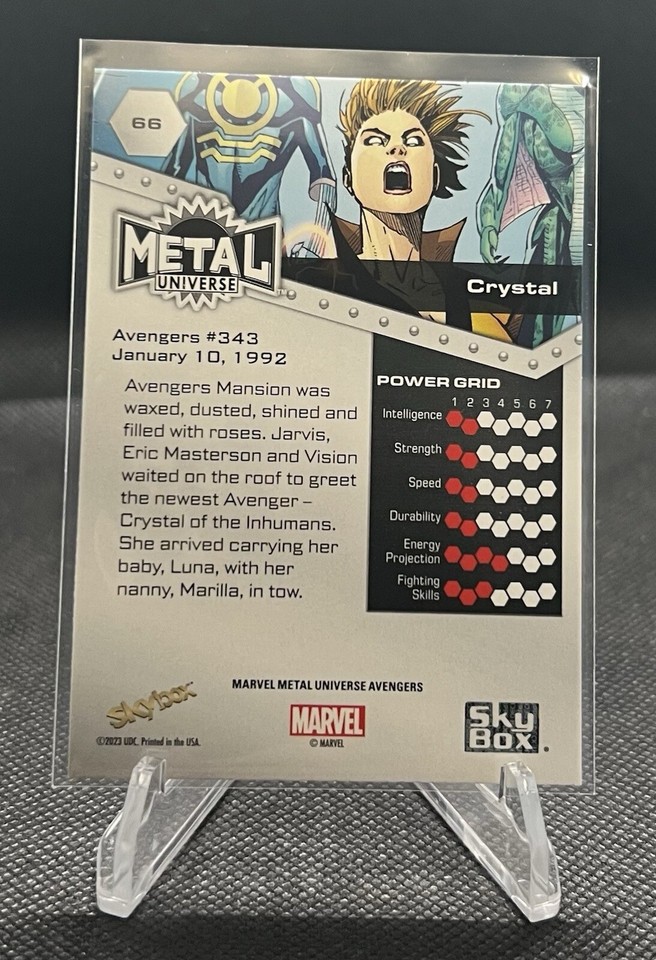 2024 Marvel Metal Universe Avengers Crystal #66 | eBay