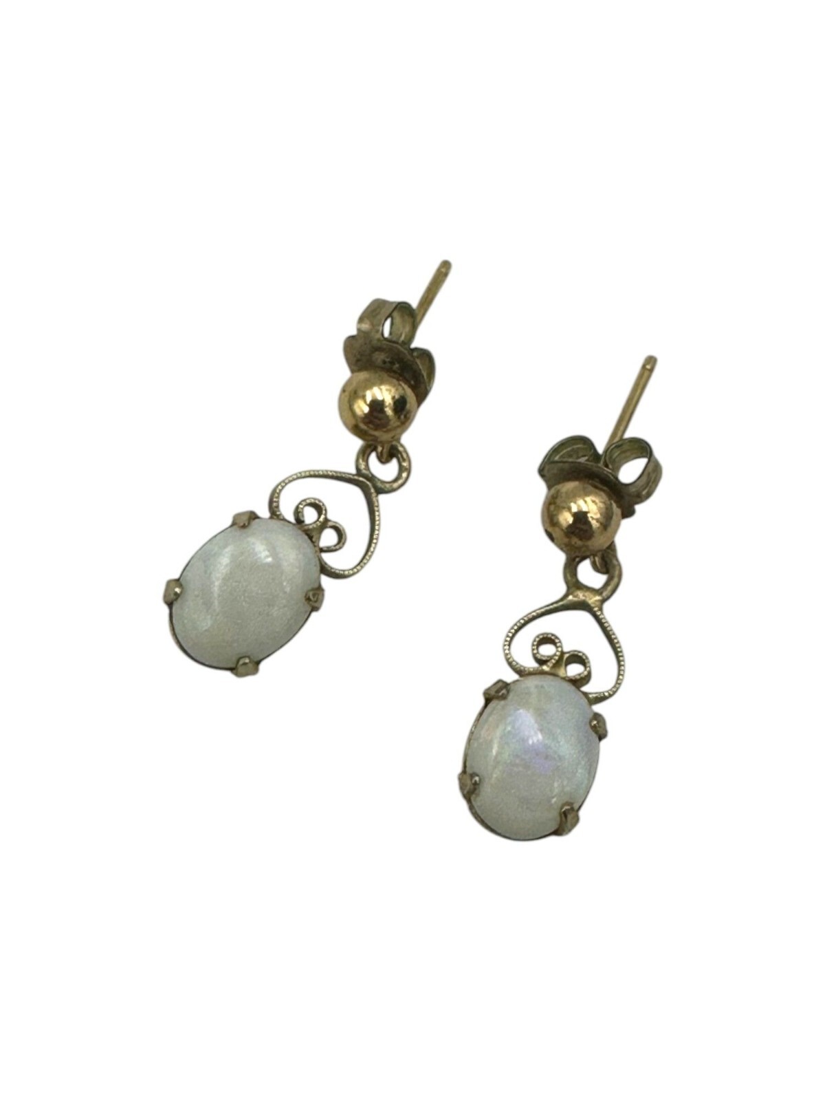 Absolutely Stunning Vintage Moonstone and Gold Toned … - Gem