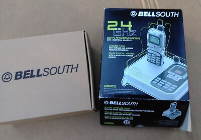 BellSouth 2.4GHz Cordless Phone with Answering System (GH9492SL) | eBay