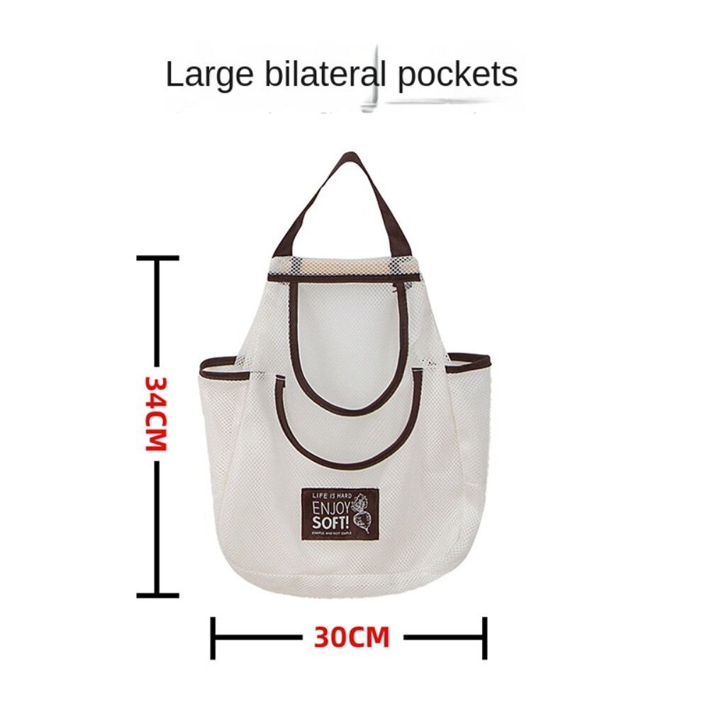 Terylene Breathable Mesh Bag Portable Multifunctional Tote Bag Kitchen ...