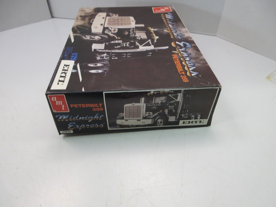 Amt Midnight Express Peterbuilt 359 Vintage Model kit 1/25 Scale 6644 ...