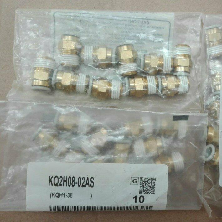 1Bag/10pcs New Fittings SMC KQ2H0802AS KQ2H08-02AS Free shipping | eBay