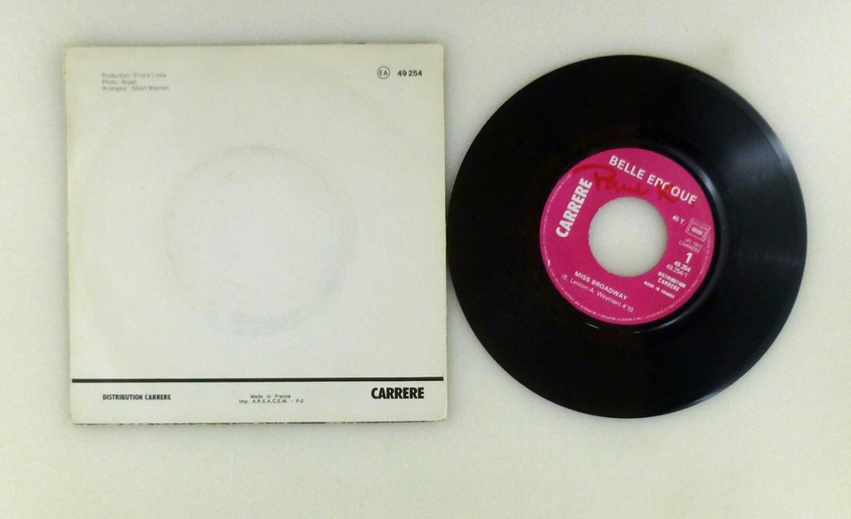 7" Vinilo Simple - Belle Epoque - Miss Broadway - S7619 K43 | eBay