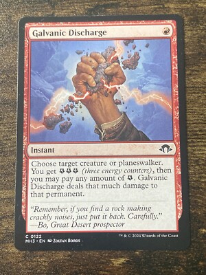 Galvanic Discharge 0122 Modern Horizons 3 MH3 MTG Magic The Gathering ...