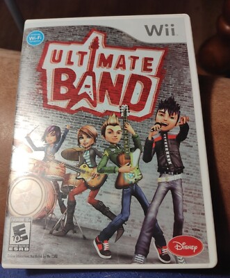 Ultimate Band Wii Disney (Video Game) With Manual | eBay
