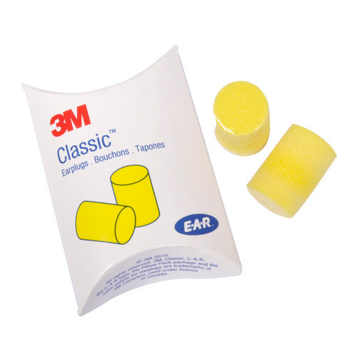 3M E-A-R Classic Foam Disposable Shooting Sleep Ear Plugs Noise ...