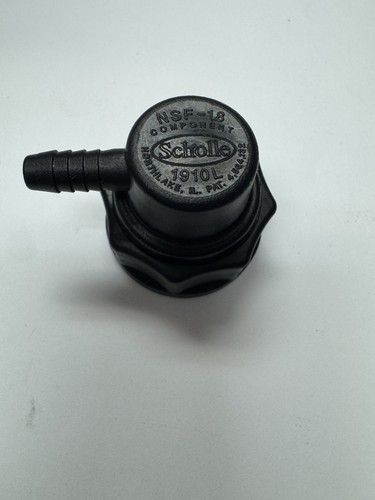 WILBUR CURTIS WC-8654 CONNECTOR, SCHOLLE #1910L BLACK… GENUINE OEM…NEW ...