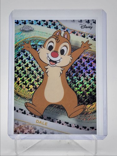 DALE 2025 TOPPS CHROME DISNEY MICKEY BLACK WHITE SHIMMER /101 Q3481 | eBay