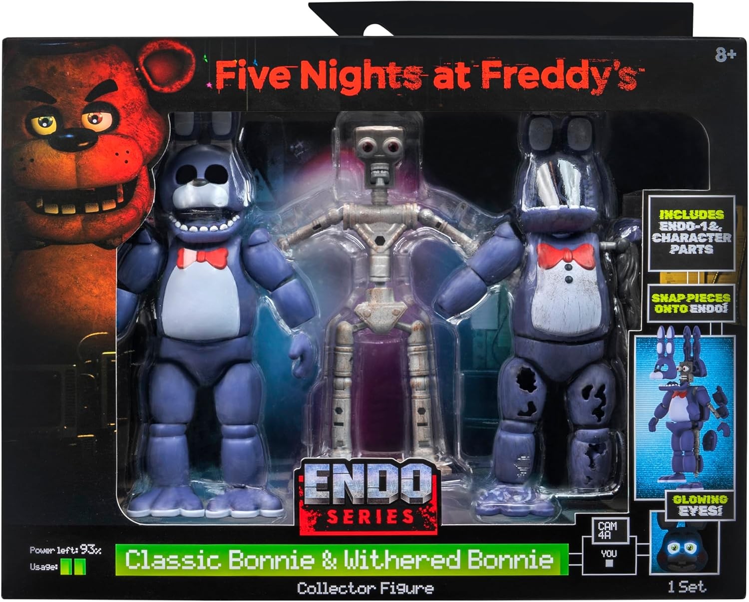 Five Nights At Freddy's Endo Series 6 Inch Classic Bonnie & Withered ...