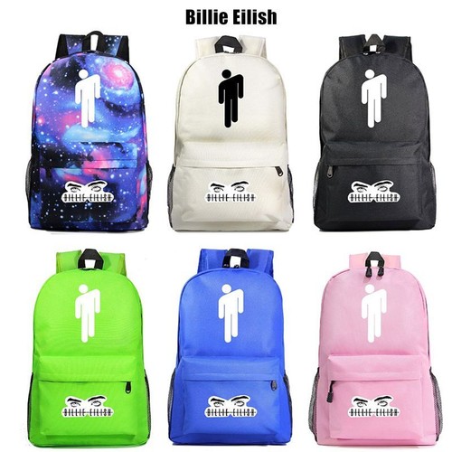 Eilish Billie Backpack Large Capacity Schoolbag Outdoors Travel Bag ...