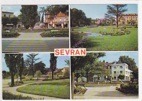 CPSM 93270 SEVRAN Multivues Place Gaston Bussidière Jardin Public | eBay
