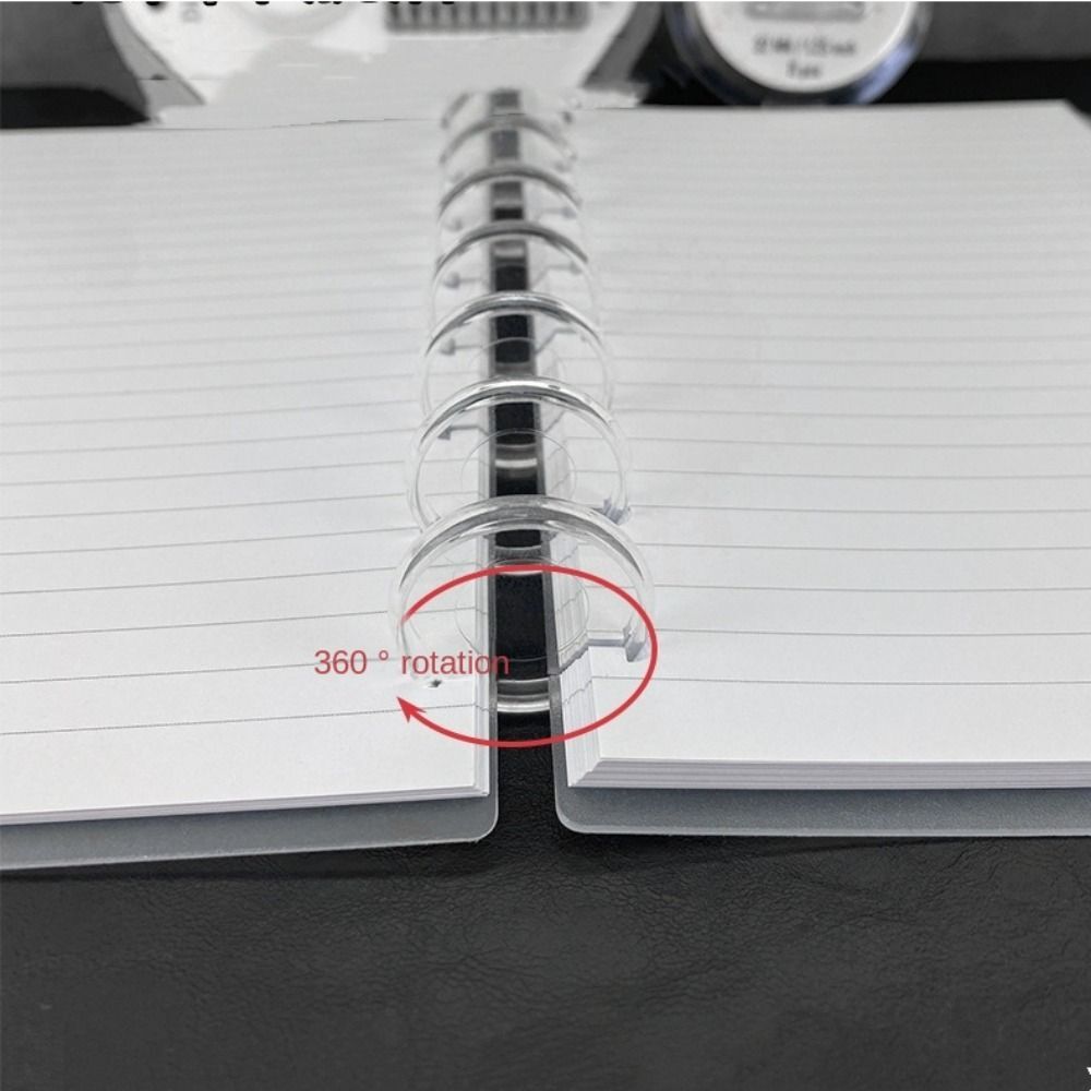 11PCS Plastic Notebooks Planner Discs 1.1 Inch Disc Binder Expansion ...