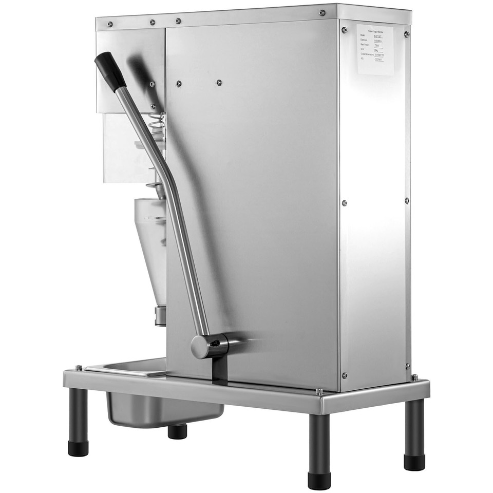 Ice Cream Mixer Blender Machine Frozen Gelato Yogurt Milkshake Maker ...