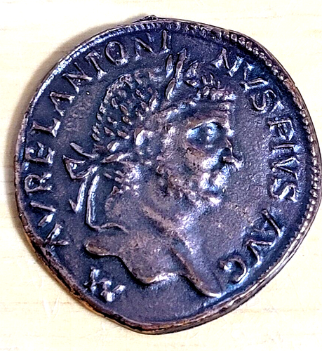 CARACALLA IMPERATORE VINTAGE MUSEUM BRONZE REPLICA COIN TOKEN ANCIENT ...