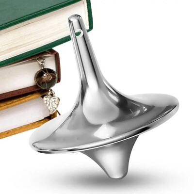 Metal Spinning Top-Spinning Top Built to Last Spin Forever Gyroscope ...
