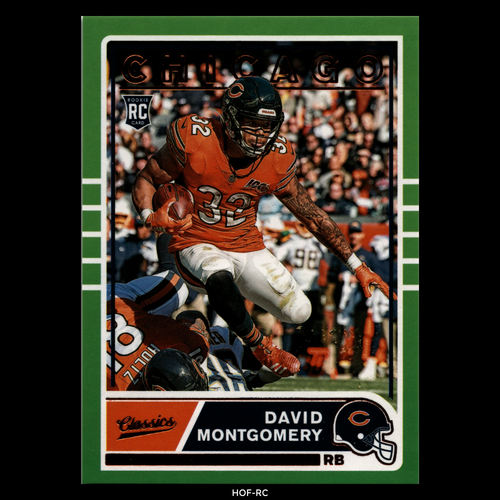 2019 Panini Chronicles Classics David Montgomery RC Rookie #C-6 Mint | eBay