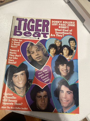 Tiger Beat Magazine February 1977 Leif, Travolta, Robby | eBay