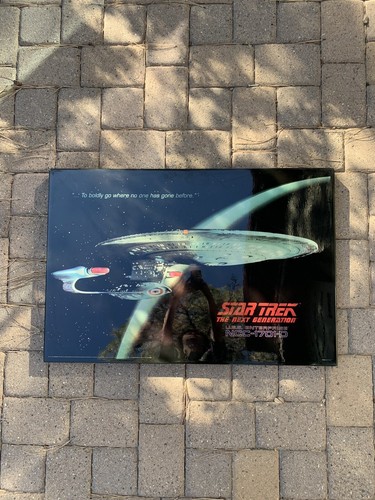 1991 Star Trek Light Up Poster | eBay