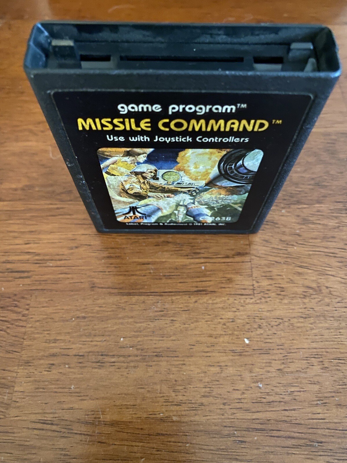 Atari 2600 Missile Command Game Program Cartridge 1981 | eBay