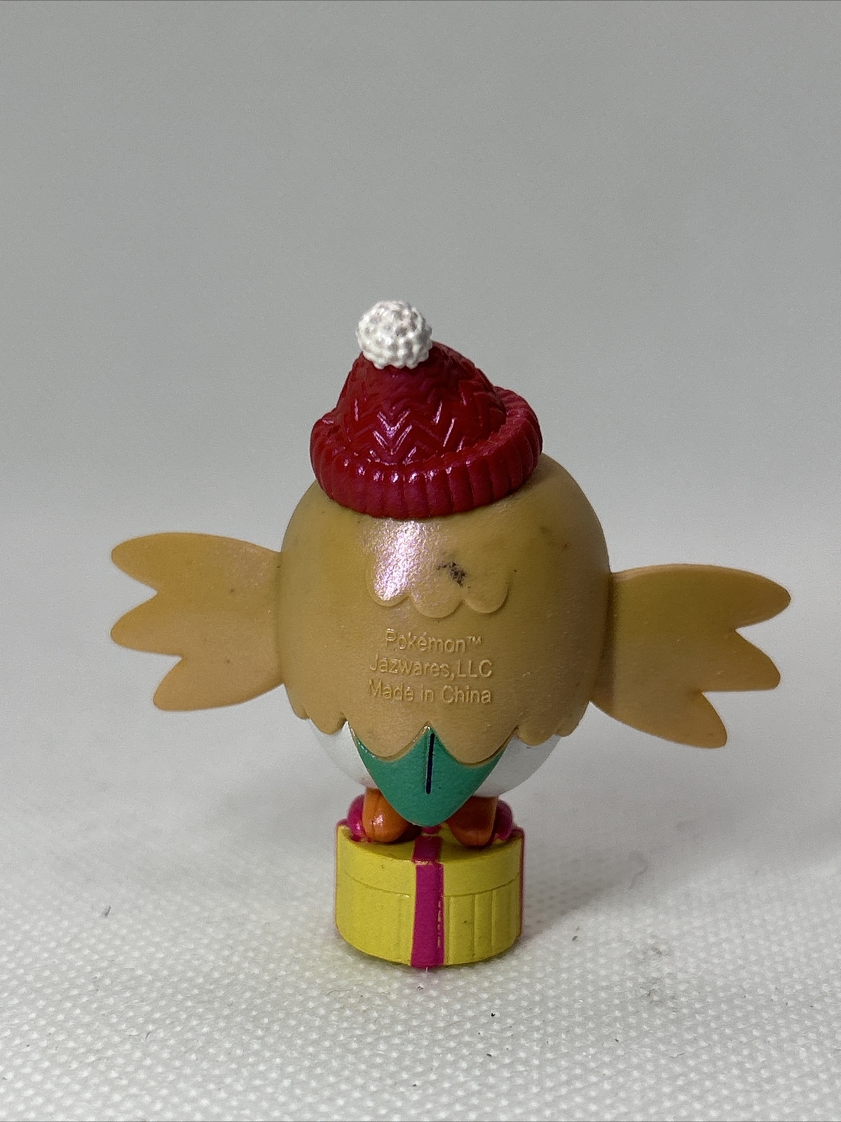 Holiday Rowlet -WCT Wicked Cool Toys Pokémon Figure Figurine Jazwares ...