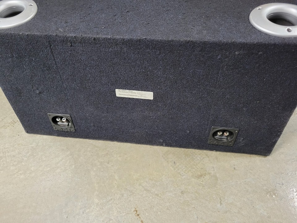 Sony 12 inch subwoofer (1200W each with enclose box) | eBay