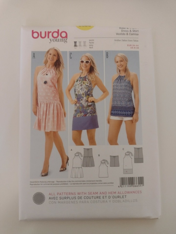 New Assorted Sewing Patterns Burda Range 6614 - 6781 | eBay UK