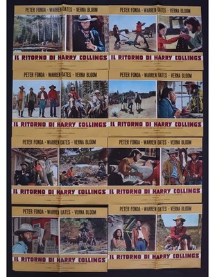 fotobuste IL RITORNO DI HARRY COLLINGS peter fonda warren oates verna ...