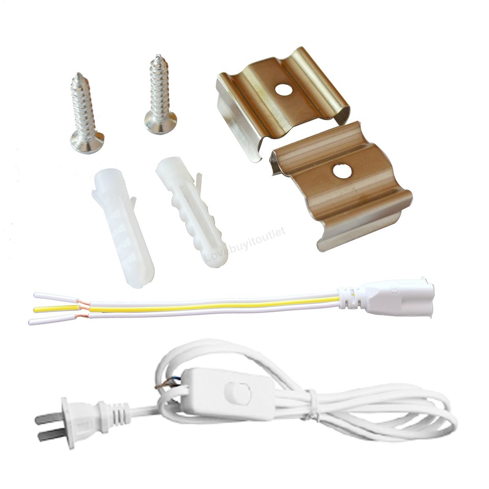 4 Pack 4FT 36W Double Tube Light Surface Mounted Ceiling for Garage ...